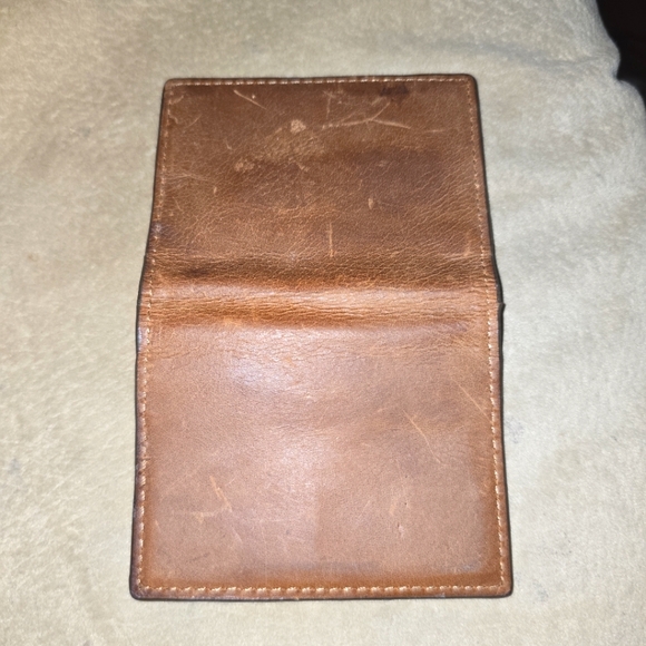 Fossil | Accessories | Fossil Mens Front Pocket Wallet Bifold Brown ...